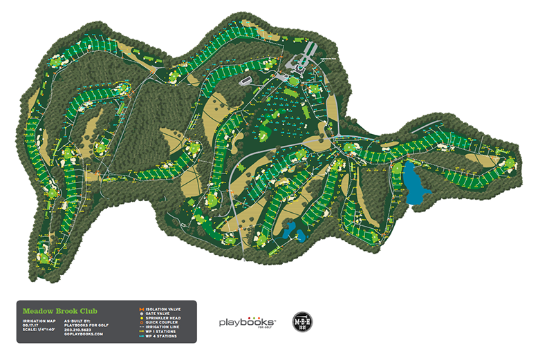 PLAYBOOKS GOLF COURSE MAPPING - Routing, Square Footage, Irrigation As ...